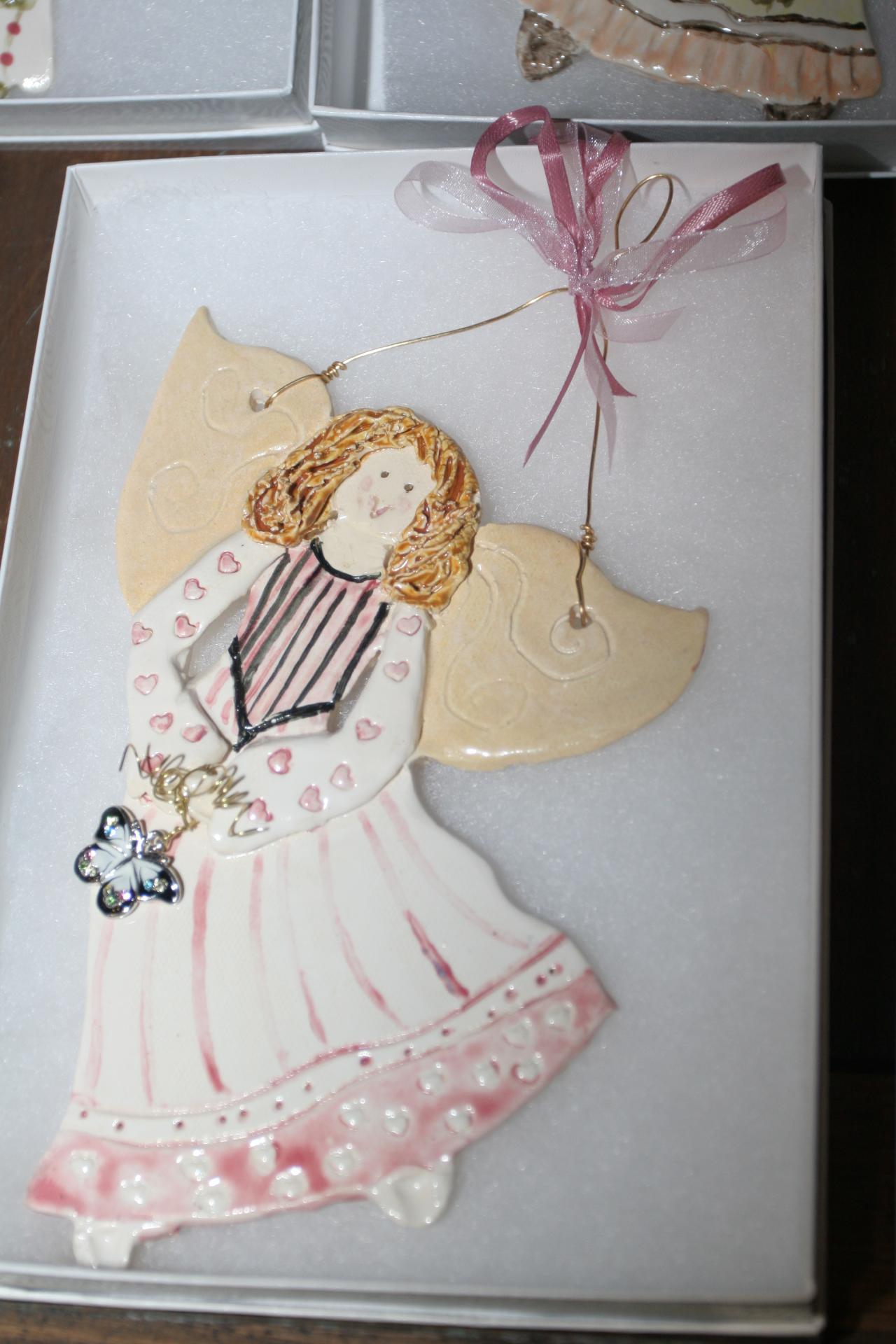 Rose of Sharon Pottery - CHARMED ANGEL COLLECTION